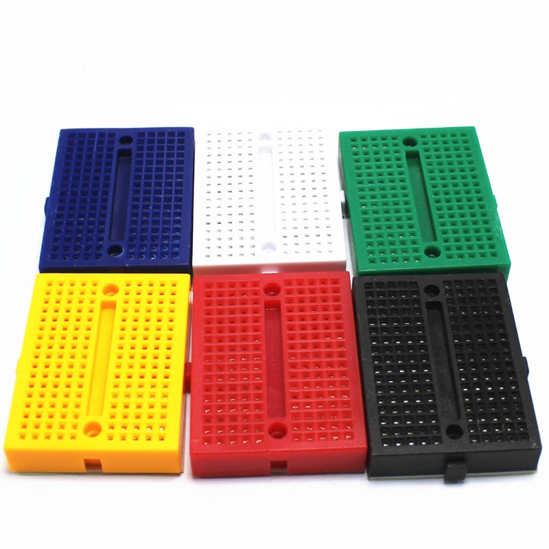 SYB-170 Multicolor Linkable Mini Breadboard 170 Holes | Shopee Singapore