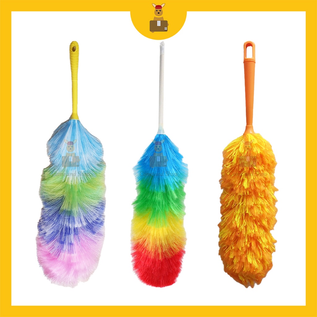 Plastic Fiber Duster Microfiber Duster Cleaner Feather Duster Penyapu ...