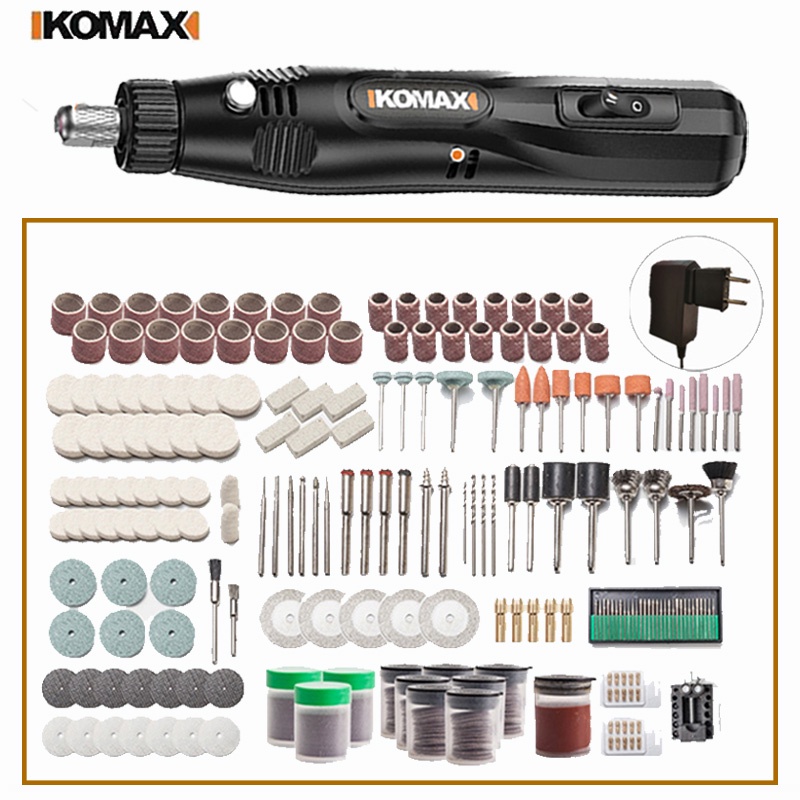 Komax 12V Engraving Pen Mini Drill Rotary tool With Grinding ...
