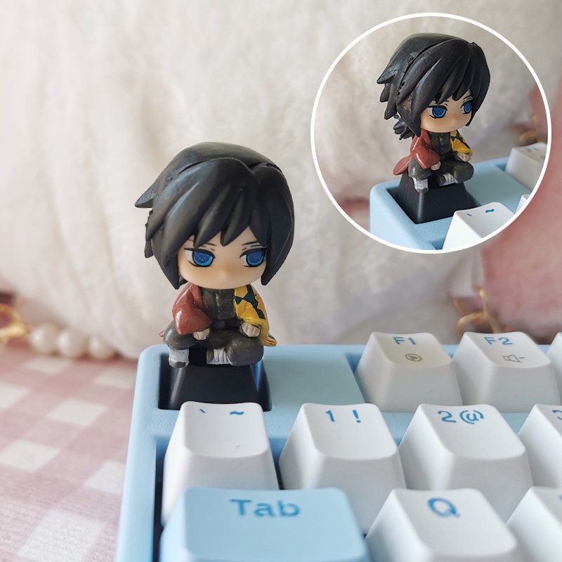 【Keycap】Demon Slayer Tanjiro Nezuko Mechanical Keyboard DIY Customized ...