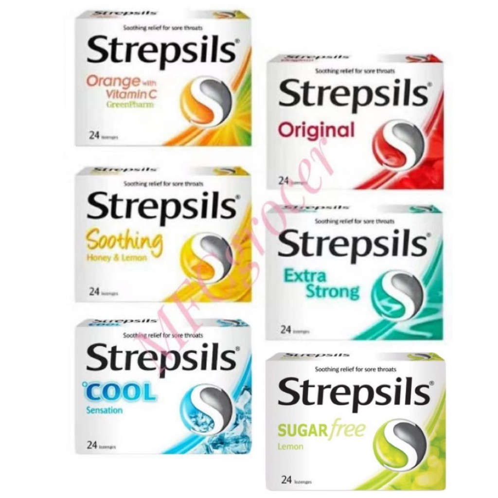 Strepsils Lozenges Assorted Flavours ( 24's / 6's ) | Shopee Singapore