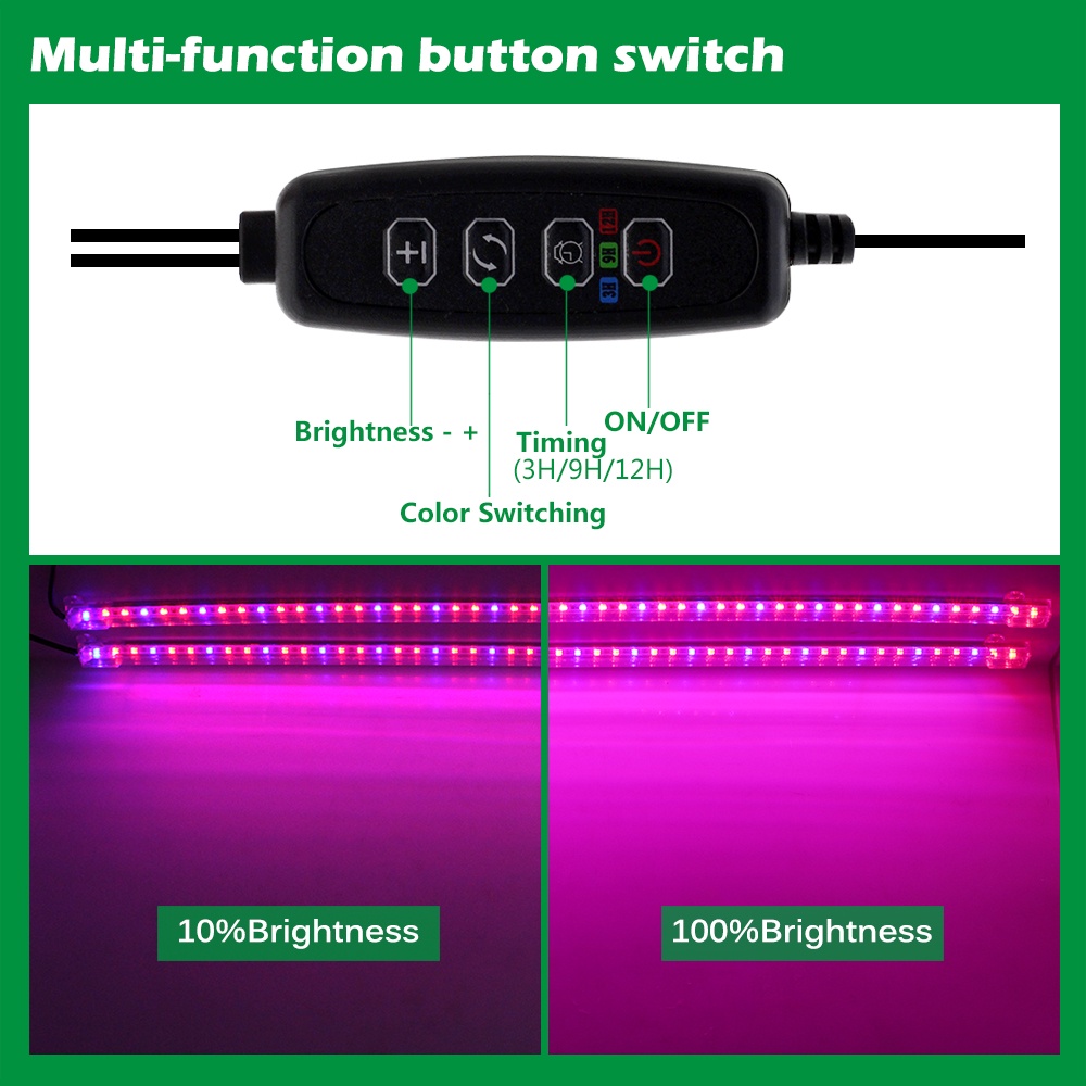 DC5V USB Led Grow Light Full Spectrum 30cm 50cm LED Light Bar Grow ...