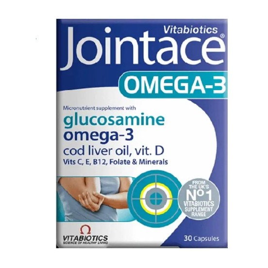 VITABIOTICS Jointace Omega 3 Capsules (with Glucosamine & Cod Liver Oil ...