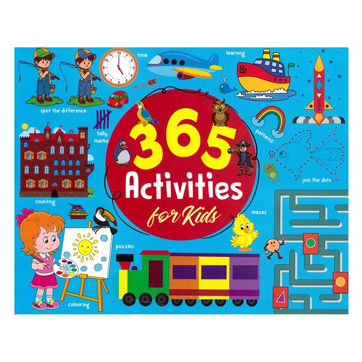 365 Activities For Kids (Blue) | Shopee Singapore