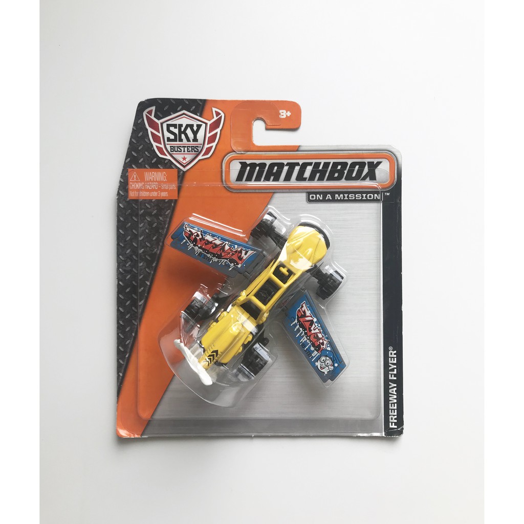 Matchbox Sky Busters Freeway Flyer / Diecast Airplane Toy | Shopee ...