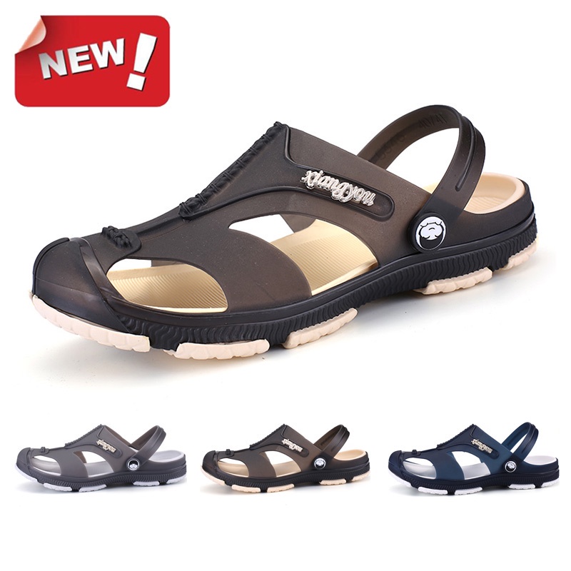 Summer Waterproof Beach Shoes Size 40-45 Men Anti Slip Outside Wading ...