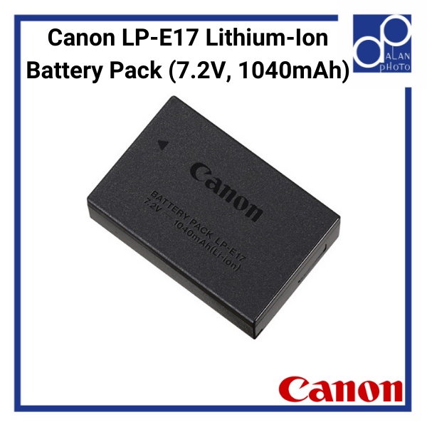 Canon LP-E17 Lithium-Ion Battery Pack (7.2V, 1040mAh) | Shopee Singapore