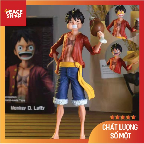 One Piece Luffy Model 3 Arms + 3 Heads + 28cm Straw Hat Pirates Figure ...