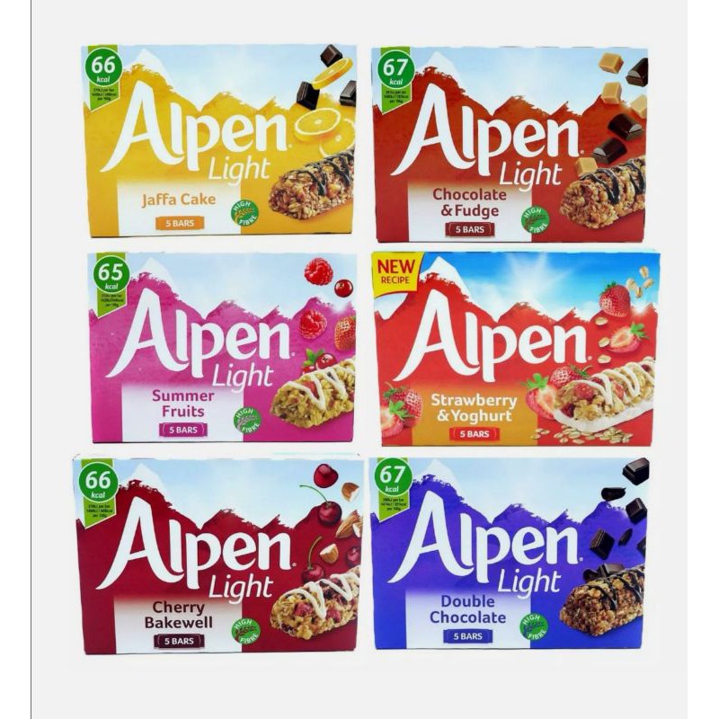 Alpen DELIGHT Muesli Bars(5bars) | Shopee Singapore