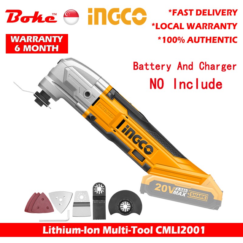 INGCO CMLI2001 Lithium-Ion multi-tool Battery and charger not included ...