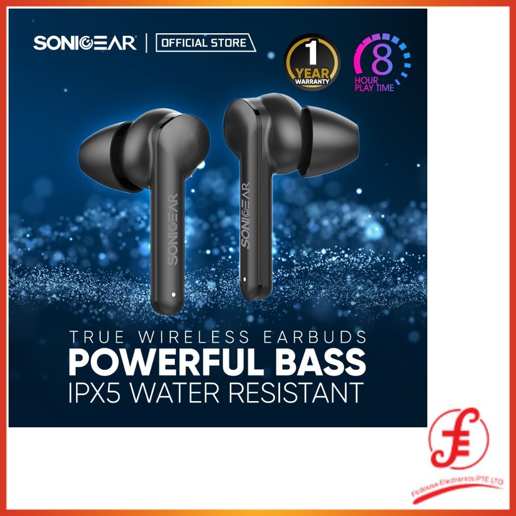 Sonicgear Earpump TWS 5 Pro Wireless Bluetooth Earphones With Portable ...