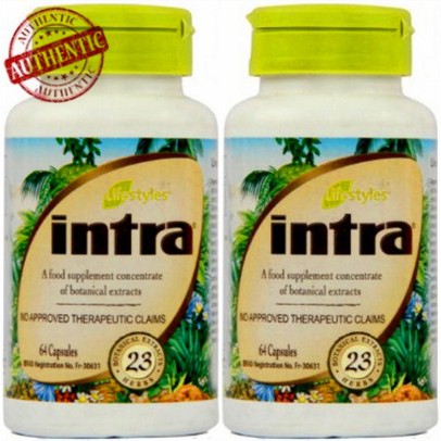 2 Bottles Lifestyles Intra Capsule (64 capsules ×2 bottle) | Shopee ...