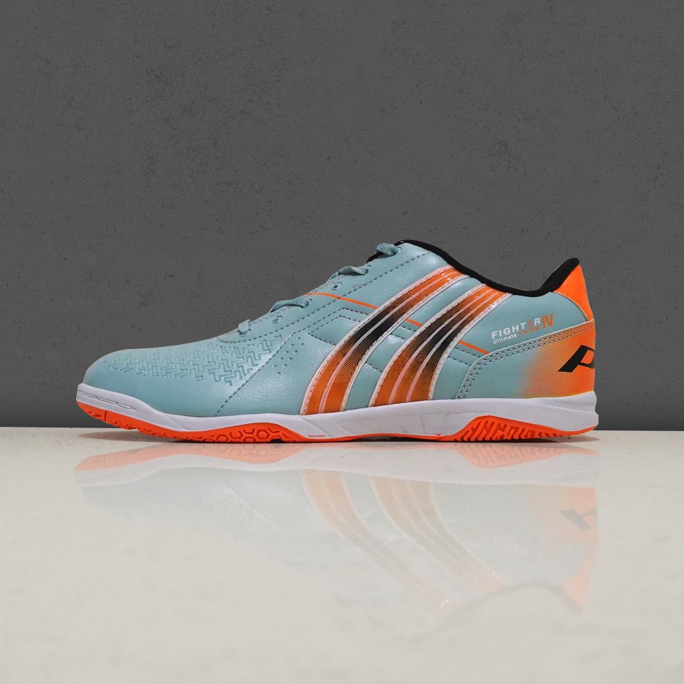 [ORIGINAL] Pan Fighter IV Indoor Lt. Blue/Orange (Futsal) | Shopee ...