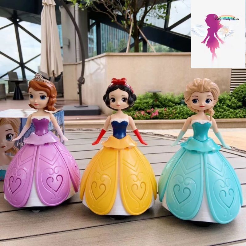 Frozen Alsa Elsa Anna Snow White Cinderella Sophia Ice Dance Princess ...
