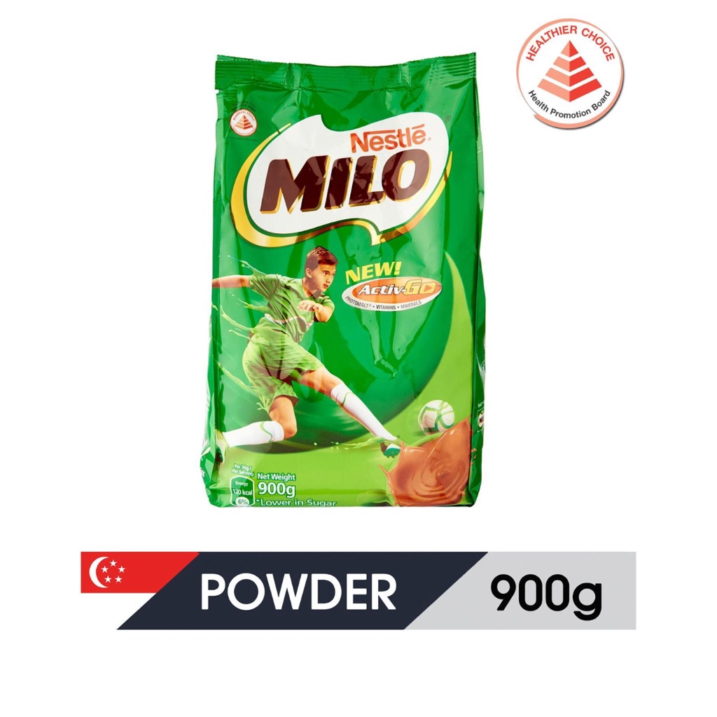 MILO ACTIV-GO REGULAR POWDER REFILL PACK 900G | Shopee Singapore