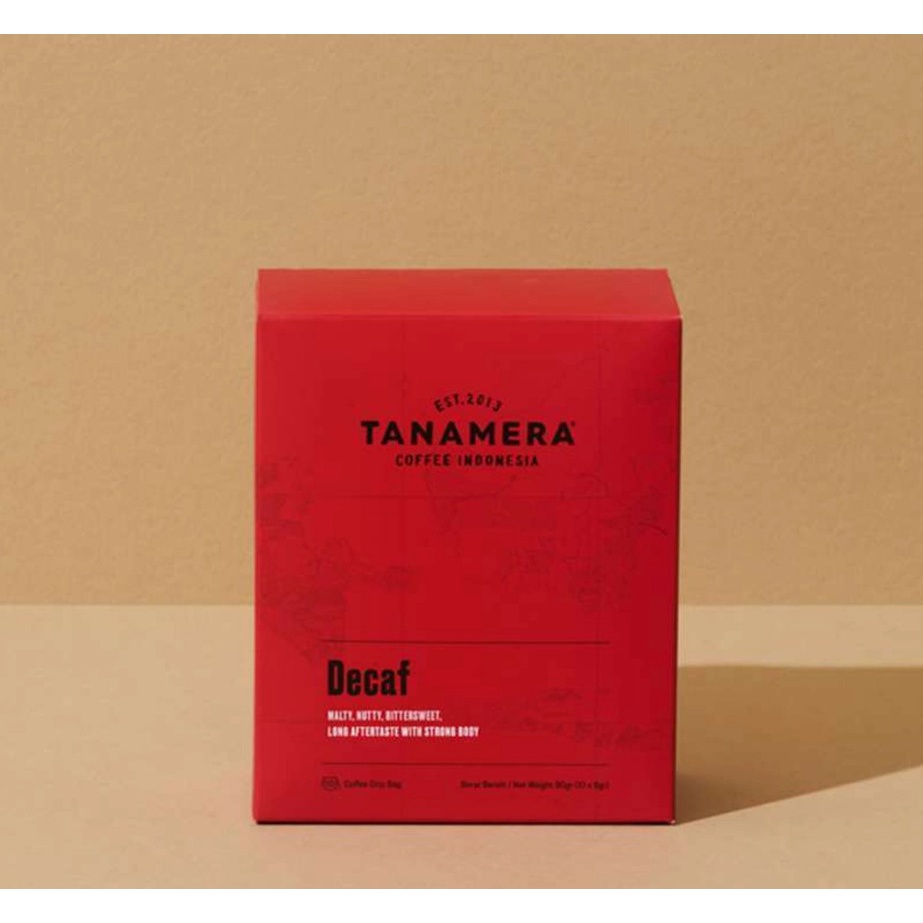 Tanamera Coffee Decaf Drip Bag (10 sachets/box) | Shopee Singapore