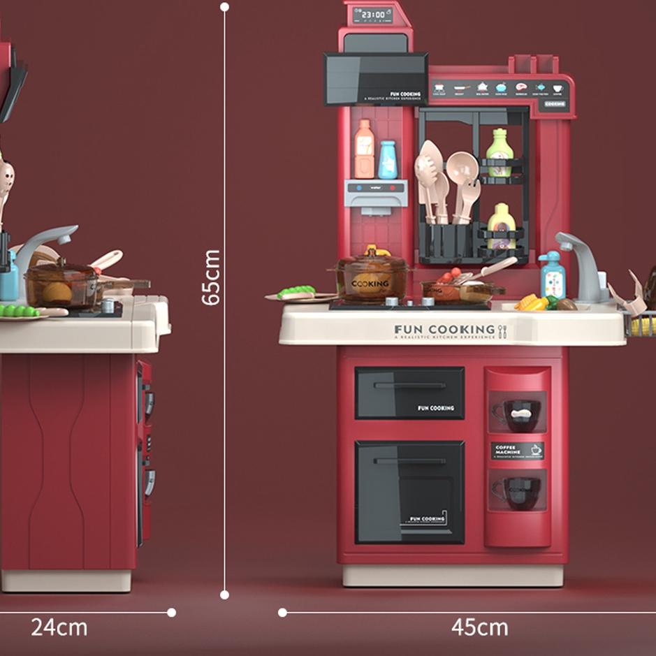 Discount Kids Toys Cook Fun Cooking Kitchen Set Height 65 cm | Shopee ...