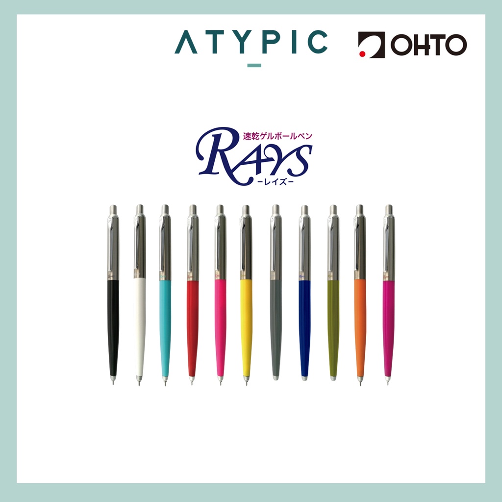 Ohto Rays Flash Dry Gel Pen - 0.5 mm | Shopee Singapore