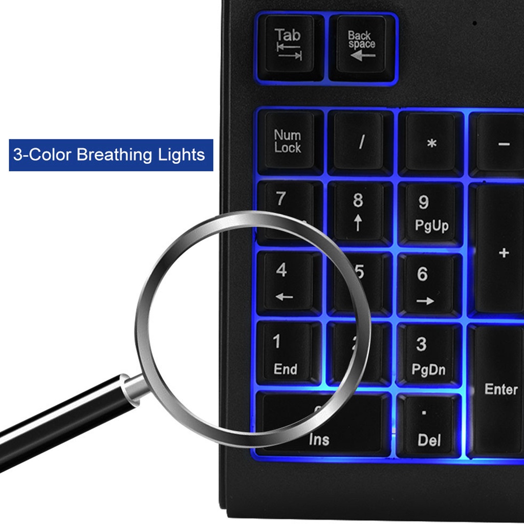 19-key RGB USB Numeric Keypad Mechanical Touch Number Pad | Shopee ...