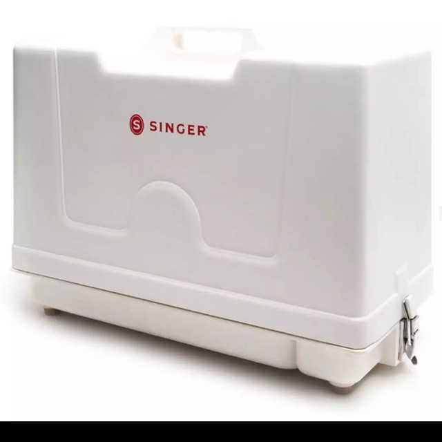 Singer Hard Cover Carry Case / Singer Black Sewing Machine Storage Box ...