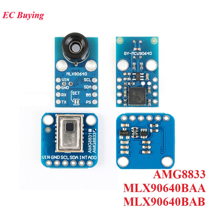 AMG8833 IR 8*8 MLX90640 32*24 Camera Module Thermal Imager Array Temperature Sensor 8x8 32x24 ...