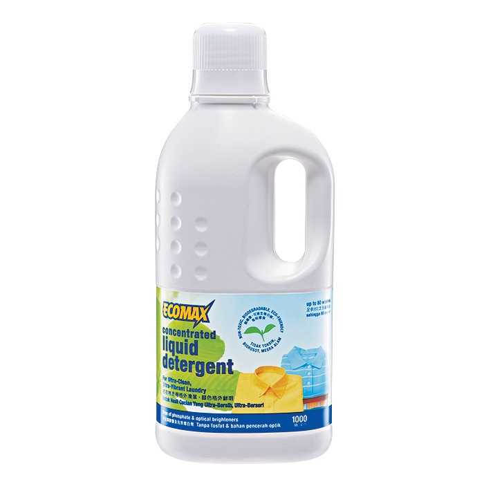 [Buy 1 Buy 2] Ecomax Concentrated Liquid Detergent 1000ml | Shopee ...