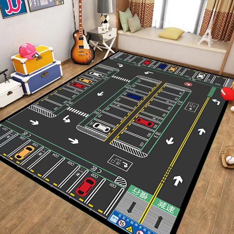 Kids Carpet Playmat City Life Extra Large Learn Have Fun Safe, Children ...