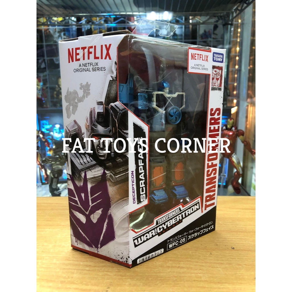 Transformers War For Cybertron Netflix WFC-05 Scrapface | Shopee Singapore
