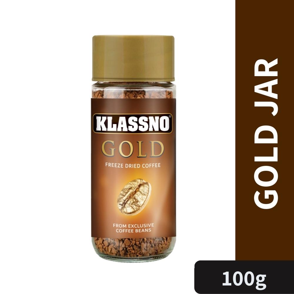 Klassno Instant Coffee Freeze Dried Gold Jar (100g) | Shopee Singapore