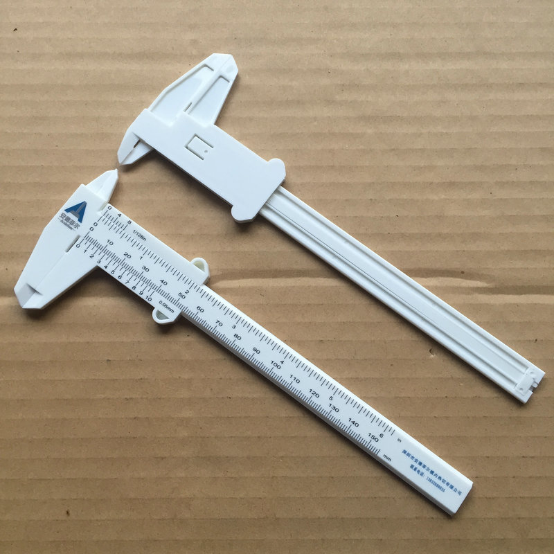 Makeup Eyebrow Tattoo Measuring Ruler Caliper Measure Tools 1pcsDouble ...