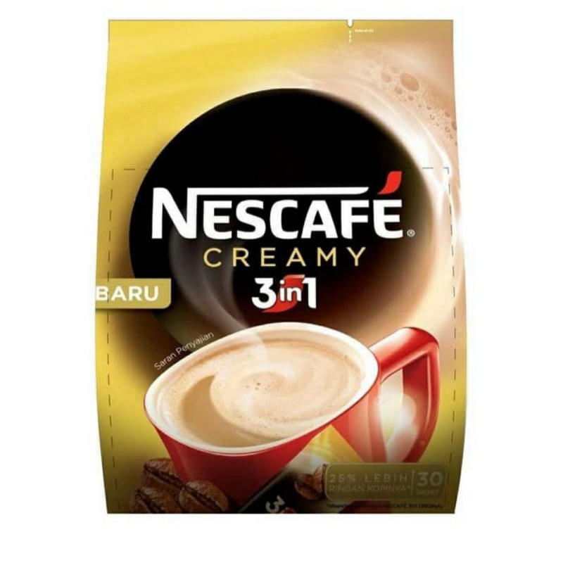 Nescafe Creamy 3in1 Coffee Coffee 30 Sachets | Shopee Singapore