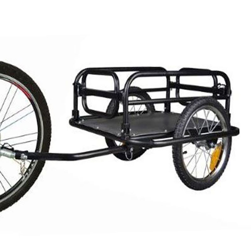 Foldable Bike Cargo Trailer – Heavy-Duty Bicycle Cart with Universal ...