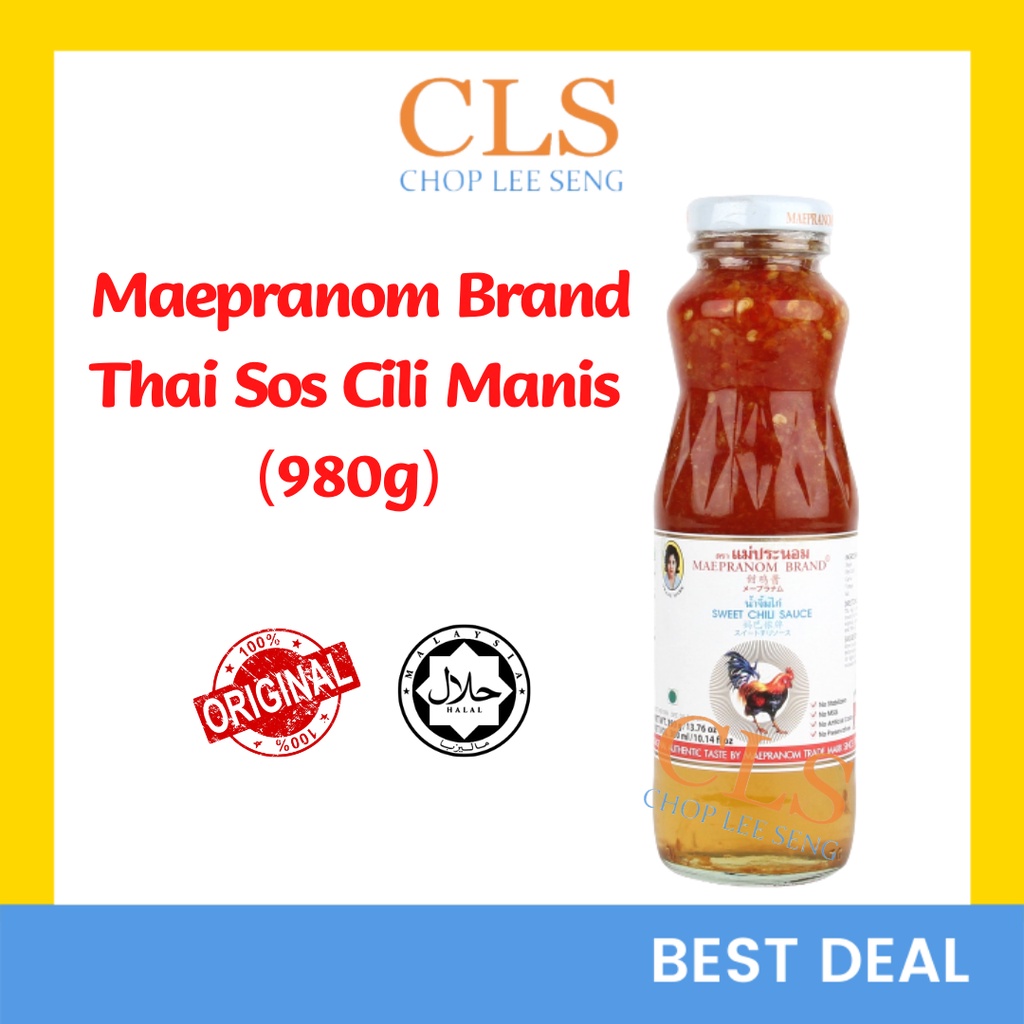 CLS Maepranom Cili Instant Thai Taste Cili Sos Manis Sweet Chilli Sauce ...