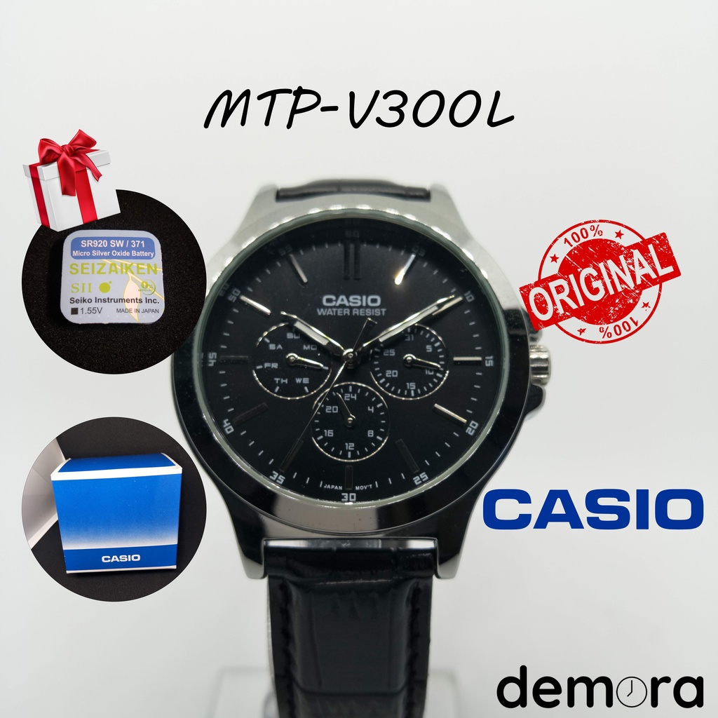 Casio Men Watches (MTP-V300L) | Shopee Singapore