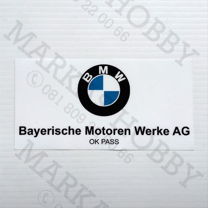 BMW Quality Control Stickers / Stickers (Inner Sticker) | Shopee Singapore