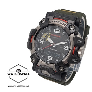 Casio G-Shock Mudmaster Mud Resistance + Triple Sensor Green Khaki ...