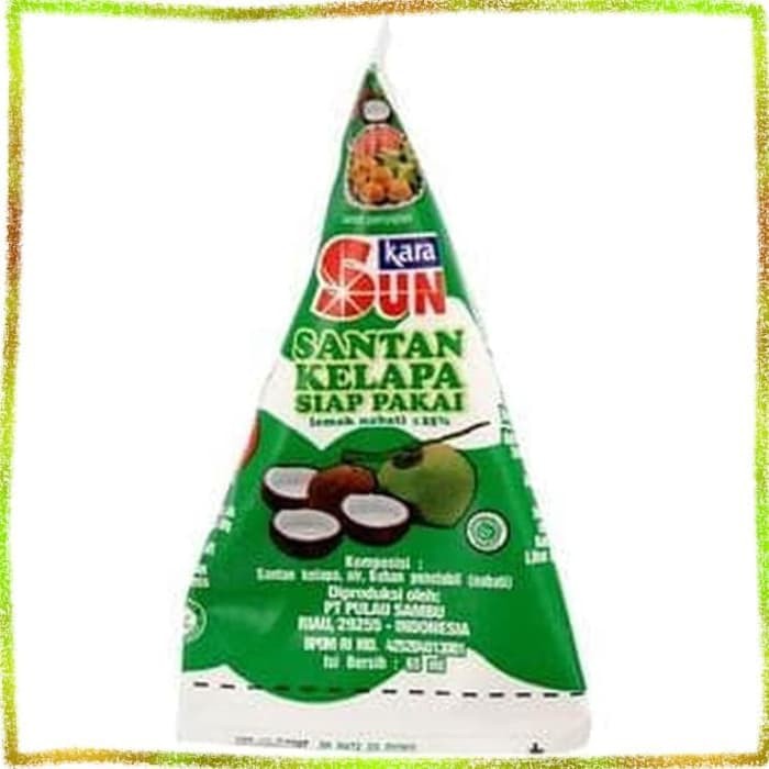 Sunkara Coconut Milk 65ml Sun Kara 65 ml SunKara Triangle | Shopee Singapore