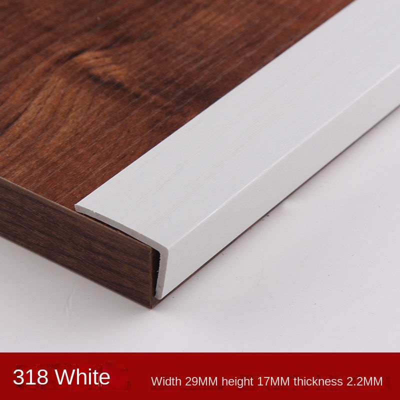 Se7ven+ PVC edgebanding plastic L-shaped wood flooring edgebanding ...