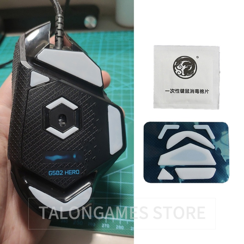 1Set/Pack Tiger Gaming ICE Version Mouse Feet Mouse Skates for Logitech ...