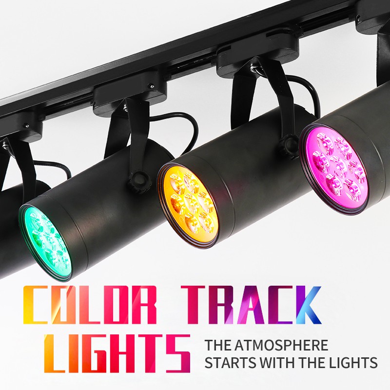 Color Lamp Spotlight Track light atmosphere accent lighting led Red ...