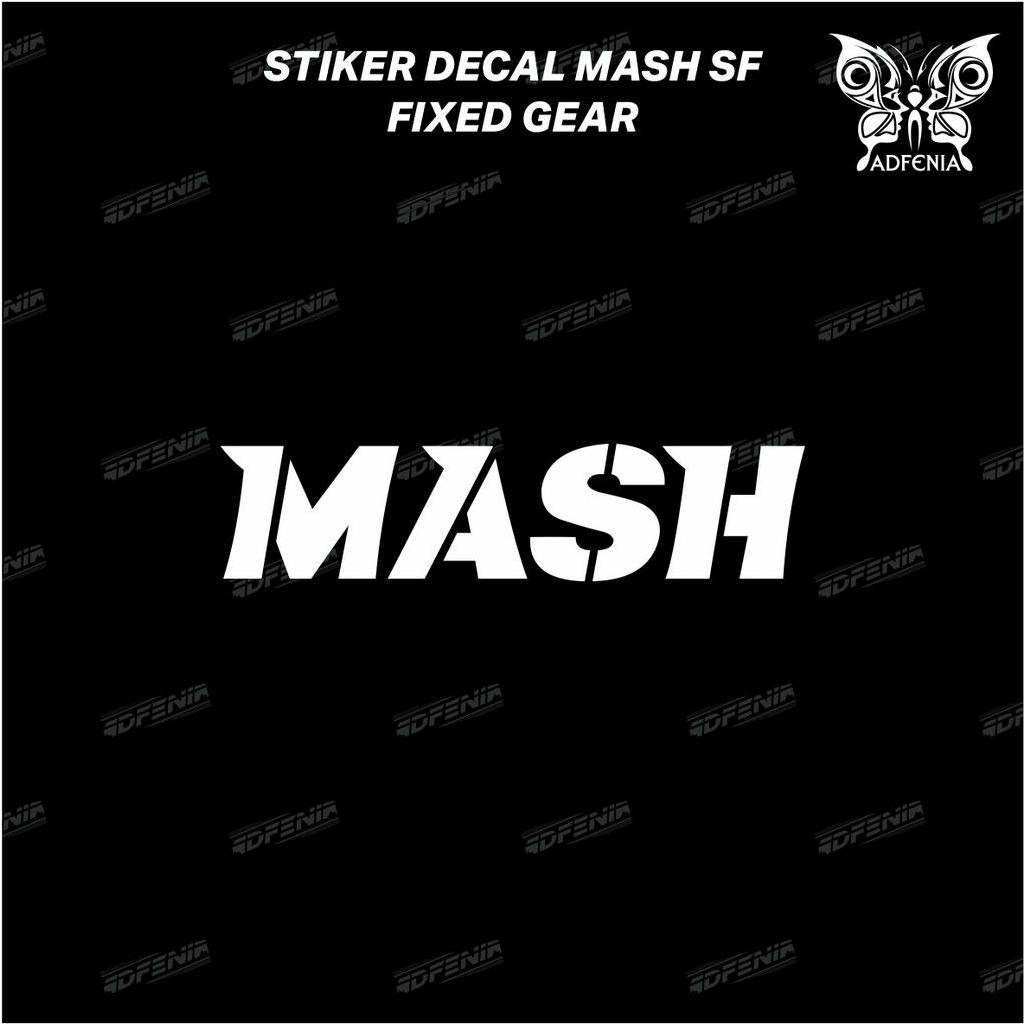 Mash SF Fixed Gear Decal Sticker | Shopee Singapore