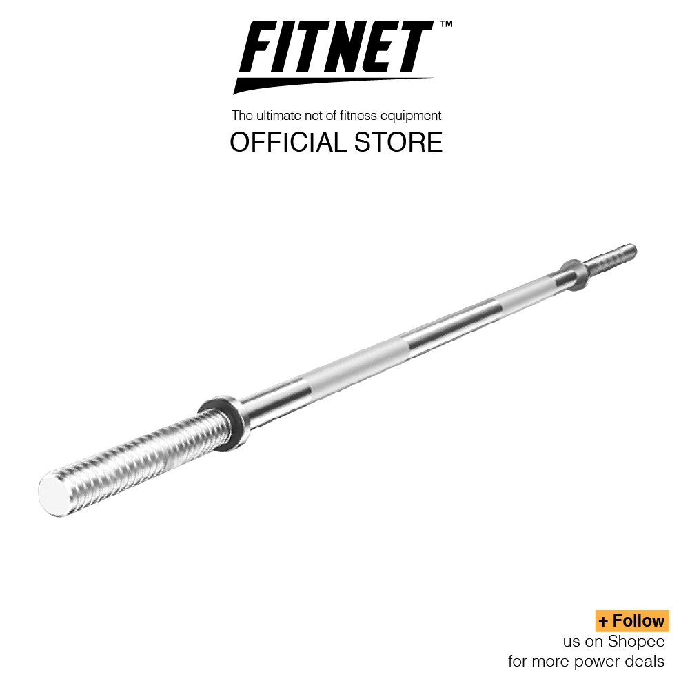 (FITNET) 1" Straight Barbell Bar for Weight Training/Home Gym | Shopee ...