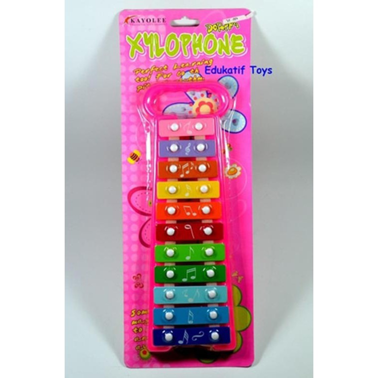 Children's Musical Instrument Toys Doremi Kolintang Xylophone Gambang ...