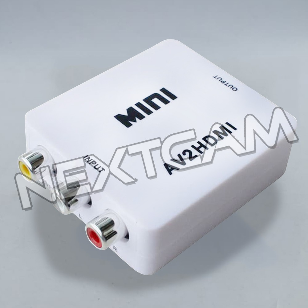 Minibox AV RCA CVBS Adapter to HDMI / Mini AV to HDMI Converter ...