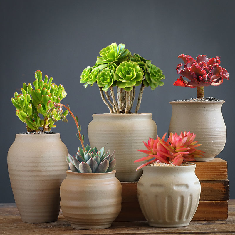 Nordic Creative Ceramic Plant Flowerpot Flower Pot / outdoor gardening ...