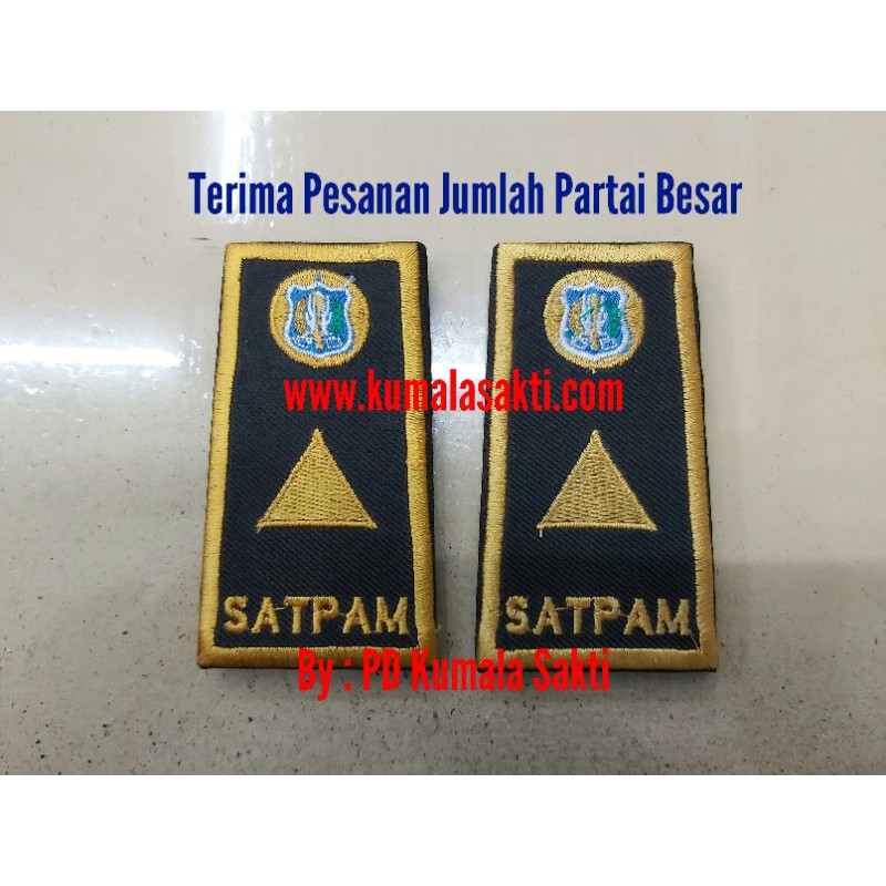 Latest Supervisor's Rank Yellow Embroidery 1|Security Rank|BROWN ...