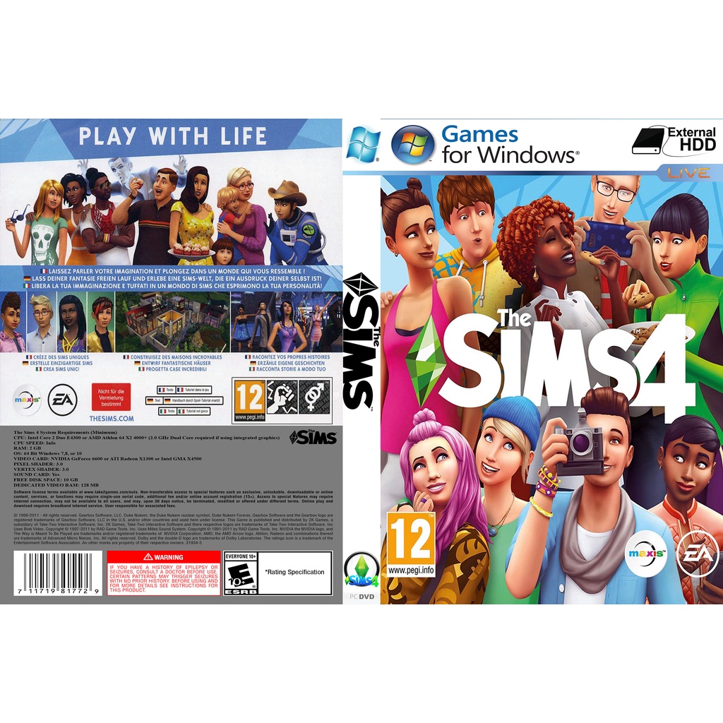 THE SIMS 4: DELUXE EDITION – V1.105.345.1020 + ALL DLCS (2024) PC GAME ...