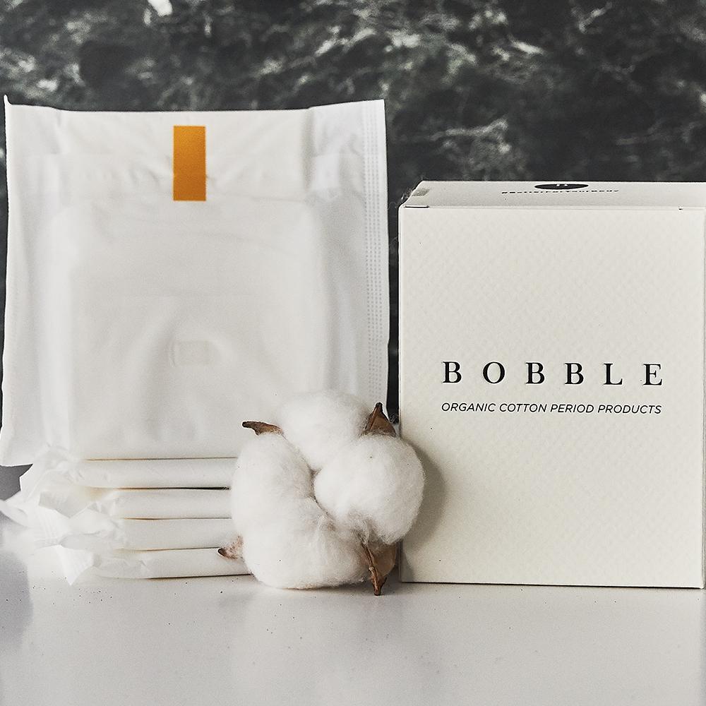 BOBBLE Organic Cotton Night Sanitary Maternity Pads 1 Box of 10 pcs ...