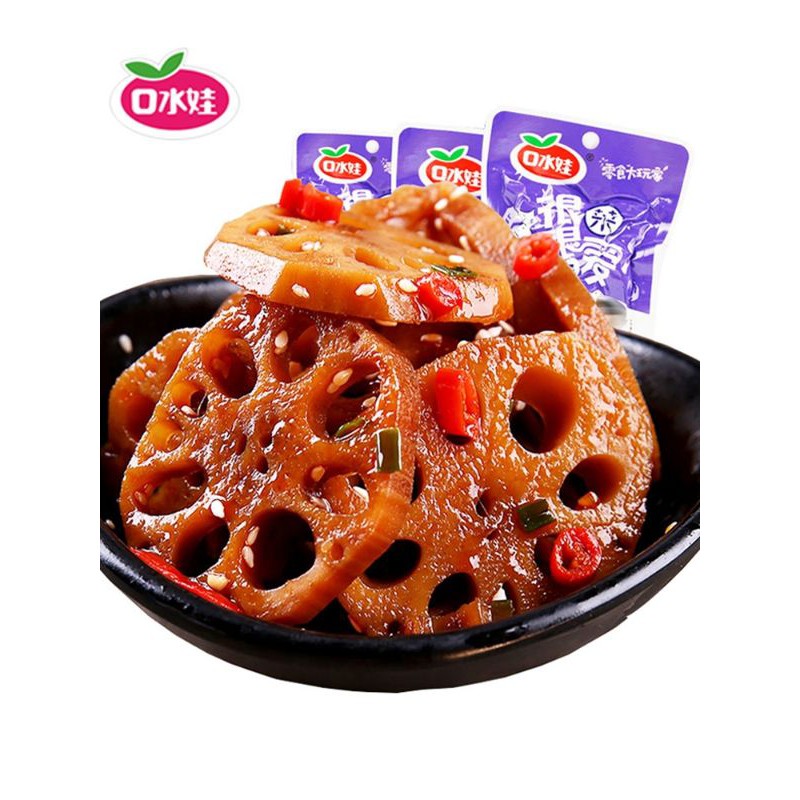 Chinese Snacks Lotus Snacks Saliva Baby Fragrant Braised Flavor Spicy ...