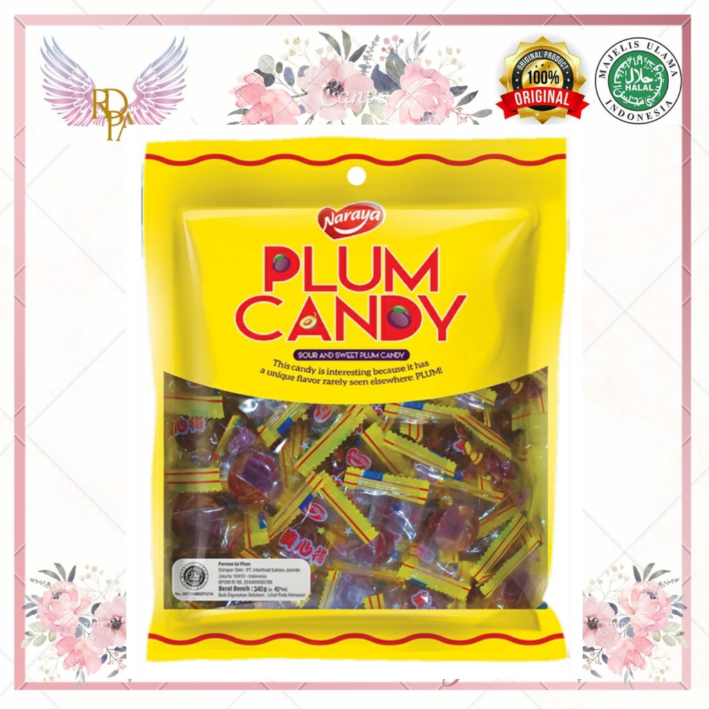 Naraya Plum Candy 100g / Kiamboy. Candy, Kiamboy Honey Sweet and Sour ...